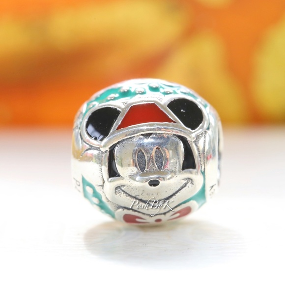 Pandora | Jewelry | Pandora Silver Disney Santa Mickey Mouse 79752enmx ...